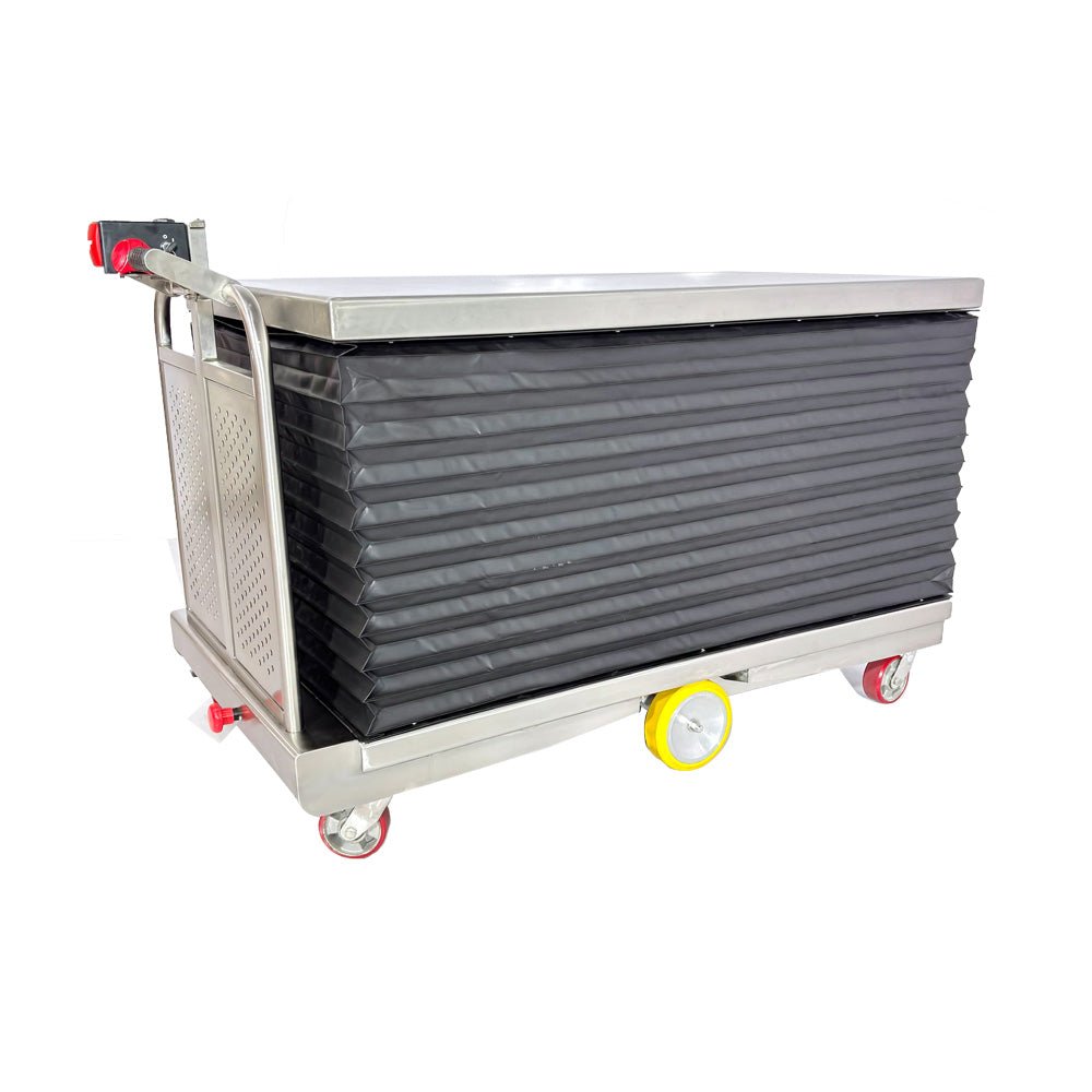 Stainless Steel Cleanroom Powered Drive Electric Lift Table – Superlift ...
