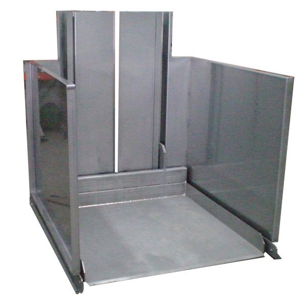 Stainless Steel Ground Level Pallet Lift – Superlift Material Handling