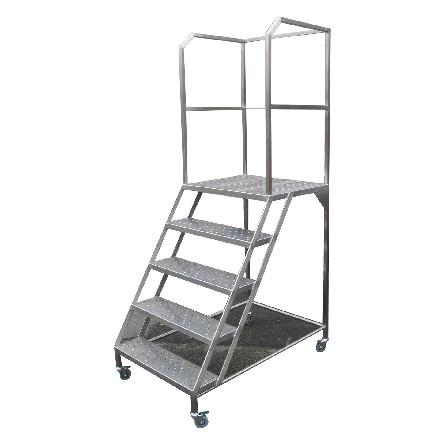 Stainless Steel Cleanroom Ladder & Stool – Superlift Material Handling